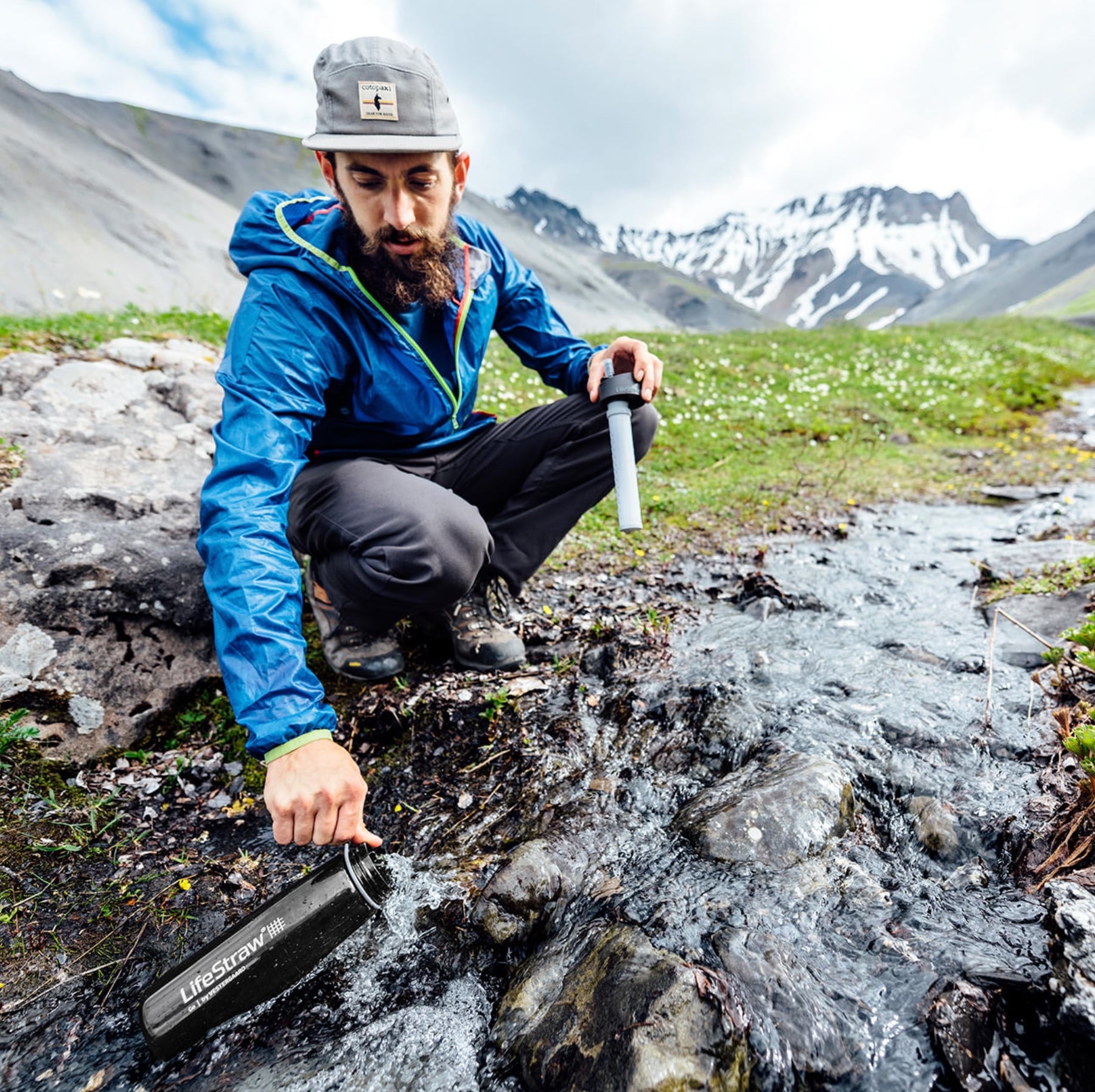 LifeStraw Go 2 stage Blue kopen. www.hard2find.nl